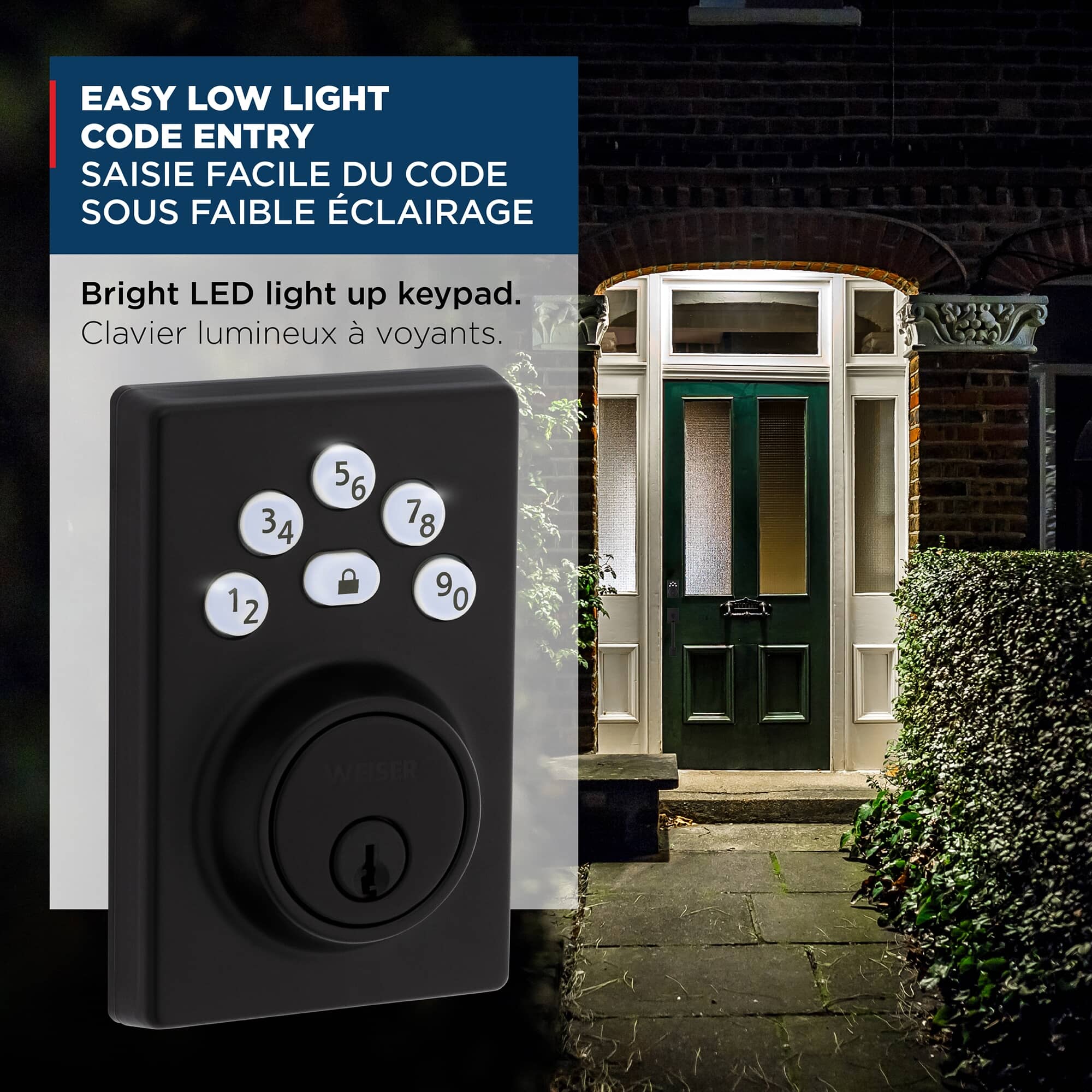 WEISER LOCK Elements Electronic Deadbolt Lock | Home Hardware