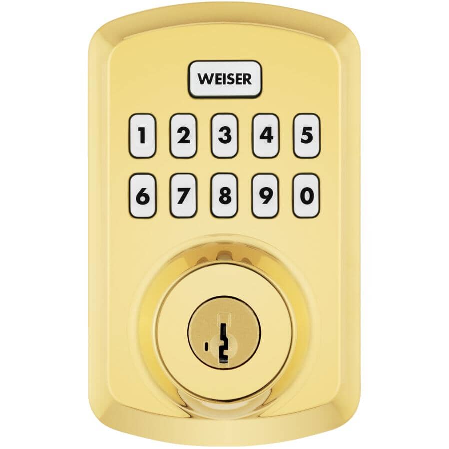 WEISER LOCK Powerbolt 3 Electronic Deadbolt | Home Hardware