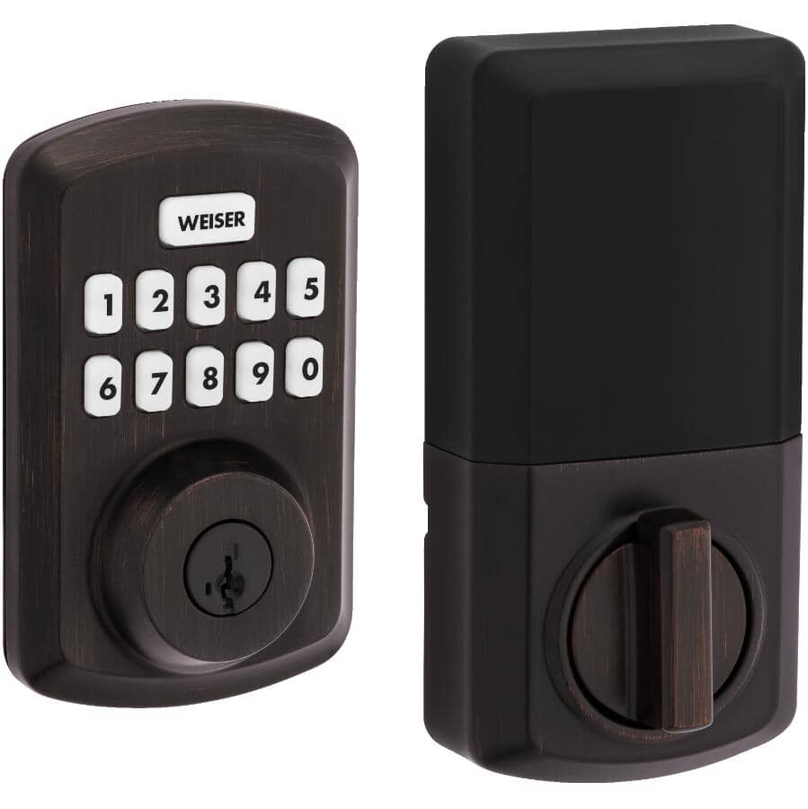 WEISER LOCK Powerbolt 3 Electronic Deadbolt | Home Hardware