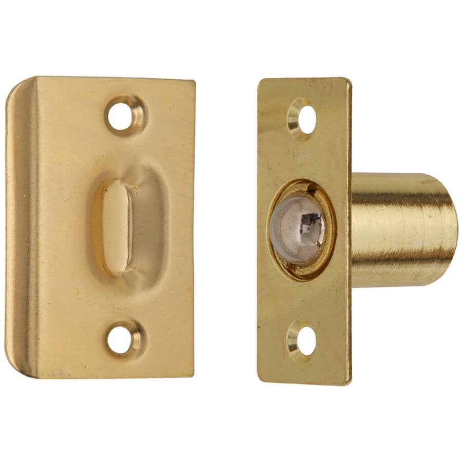 HILLMAN Bright Brass Adjustable Ball Catch | Home Hardware