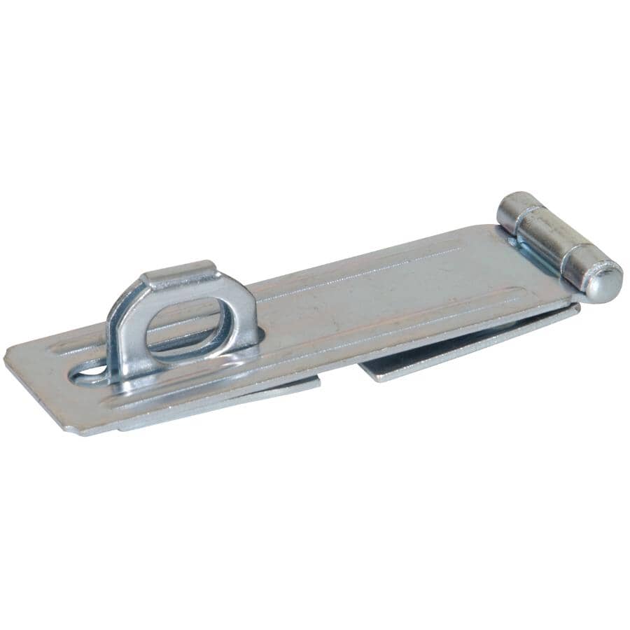 HILLMAN 3-1/2" Safety Hinge Hasp - Zinc | Home Hardware