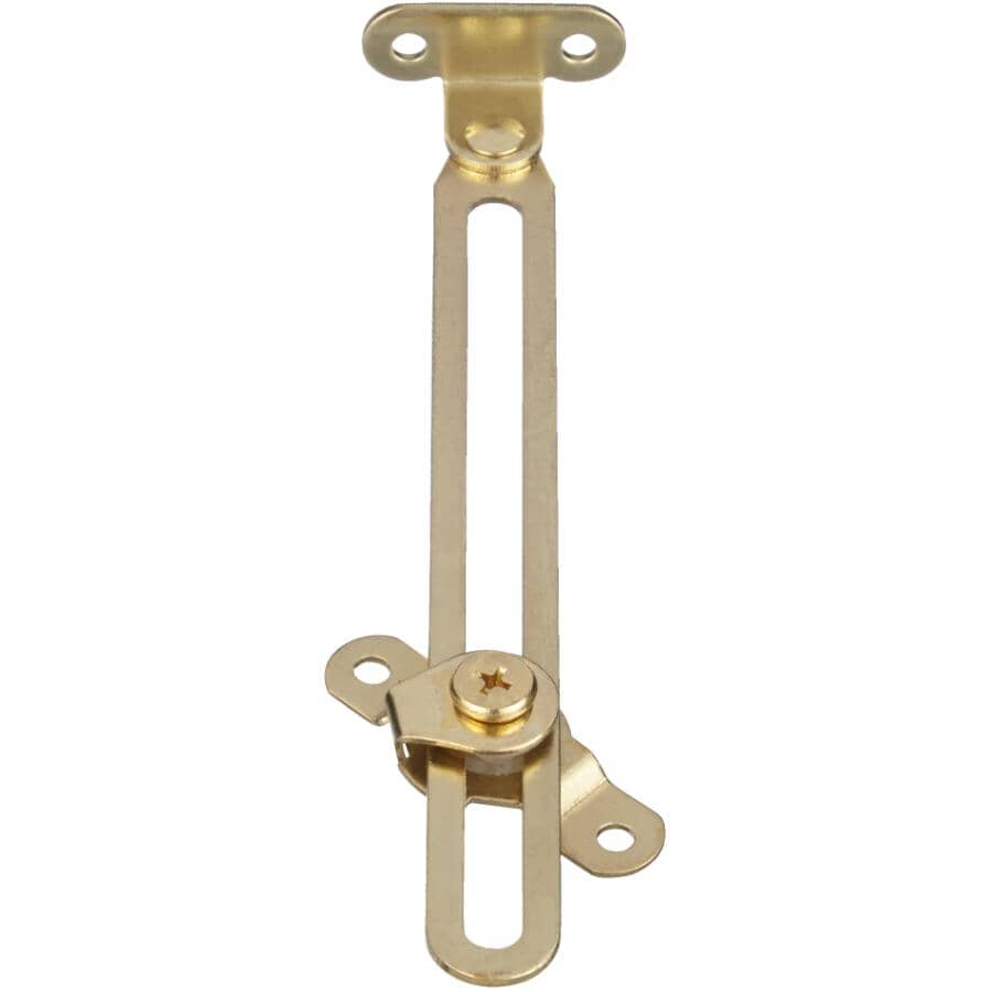 BUILDER'S HARDWARE Brass Universal Friction Lid Support | Home Hardware