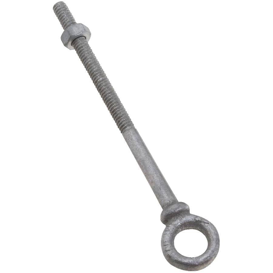 BUILDER'S HARDWARE 1/4" x 4" Eye Bolt with Nut | Home Hardware