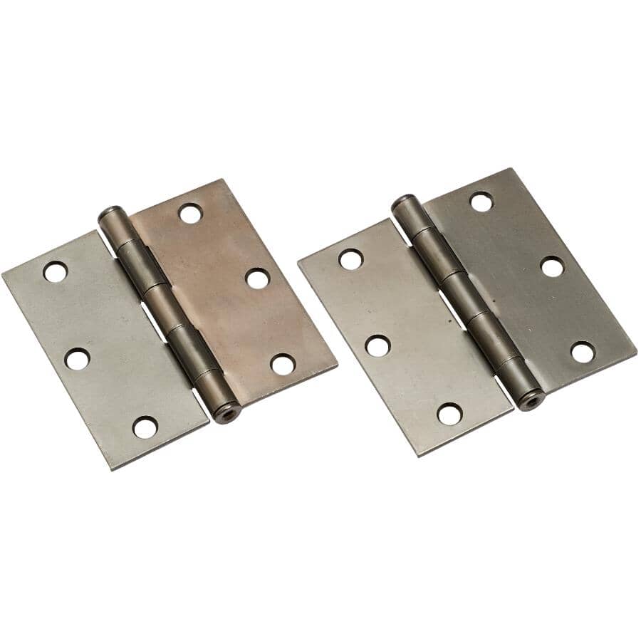 BUILDER'S HARDWARE 2 Pack 3-1/2