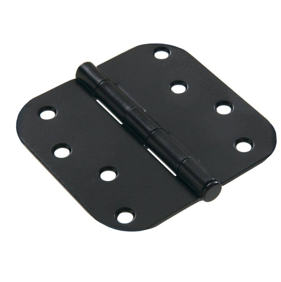 HILLMAN 4" x 5/8 Black Butt Hinge with Screws | Home Hardware