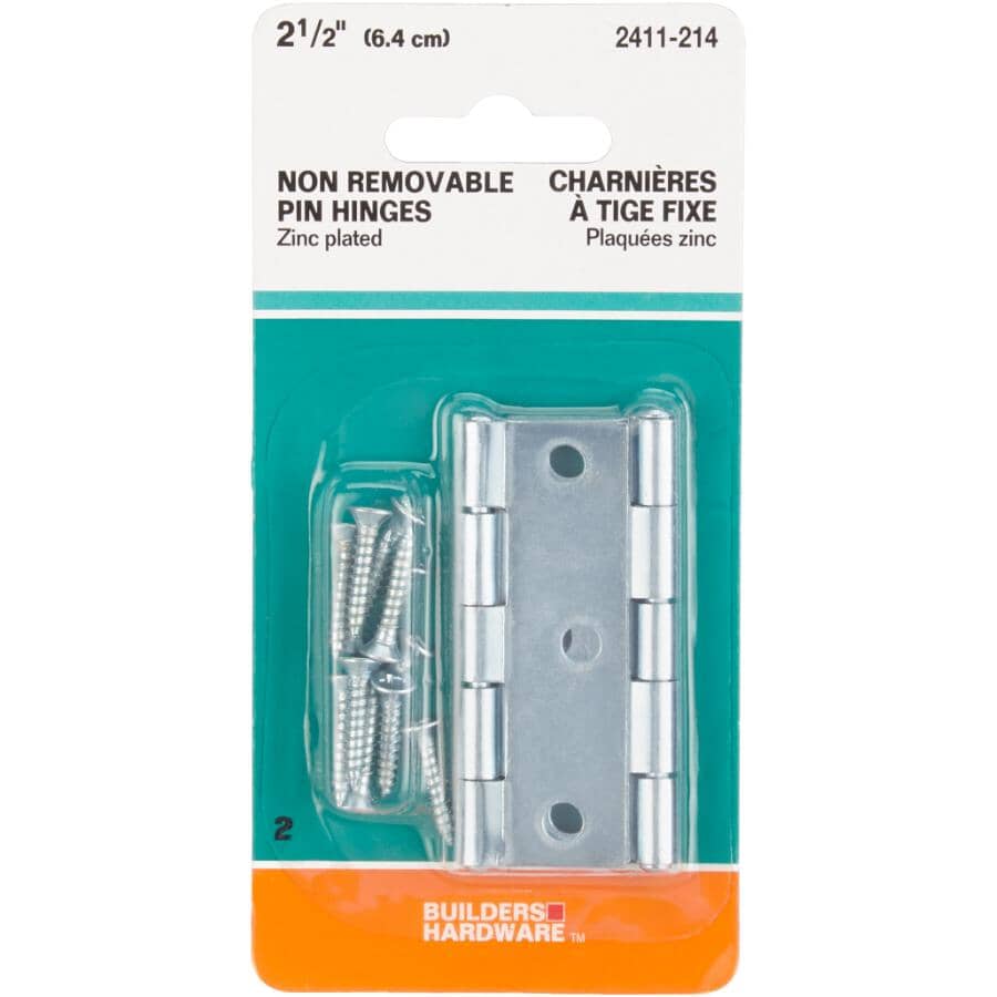 Builder'S Hardware 2 Pack 2-1/2