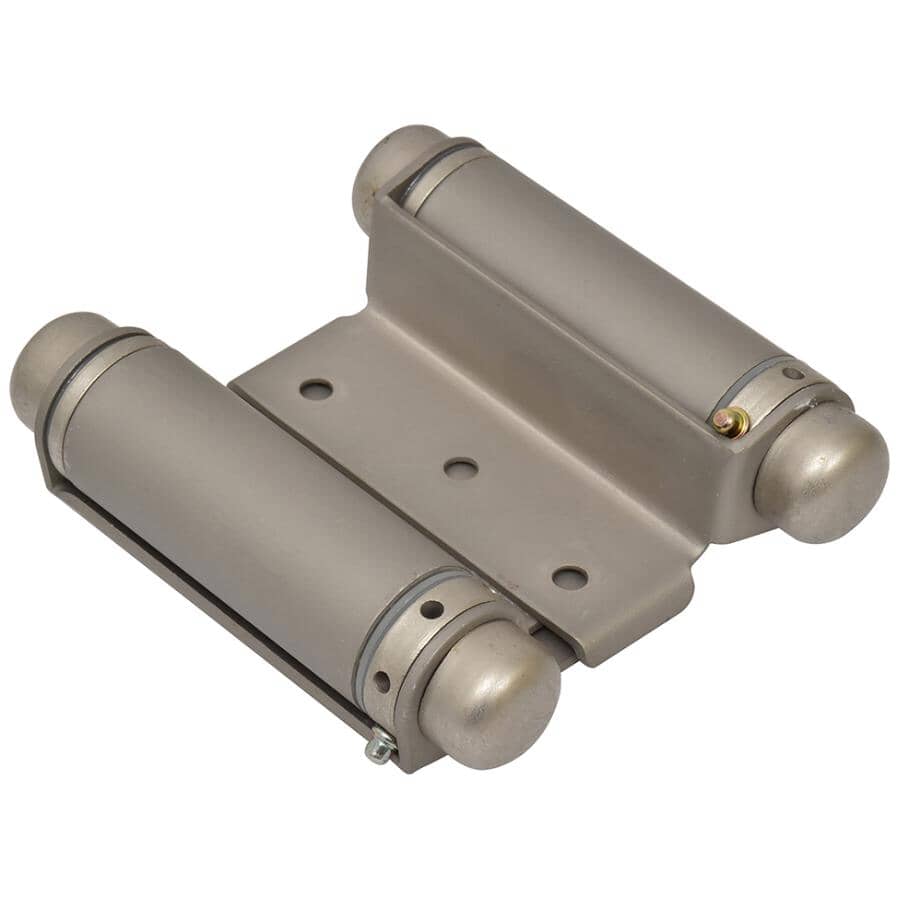 HILLMAN 3" Satin Nickel Double Acting Hinge | Home Hardware