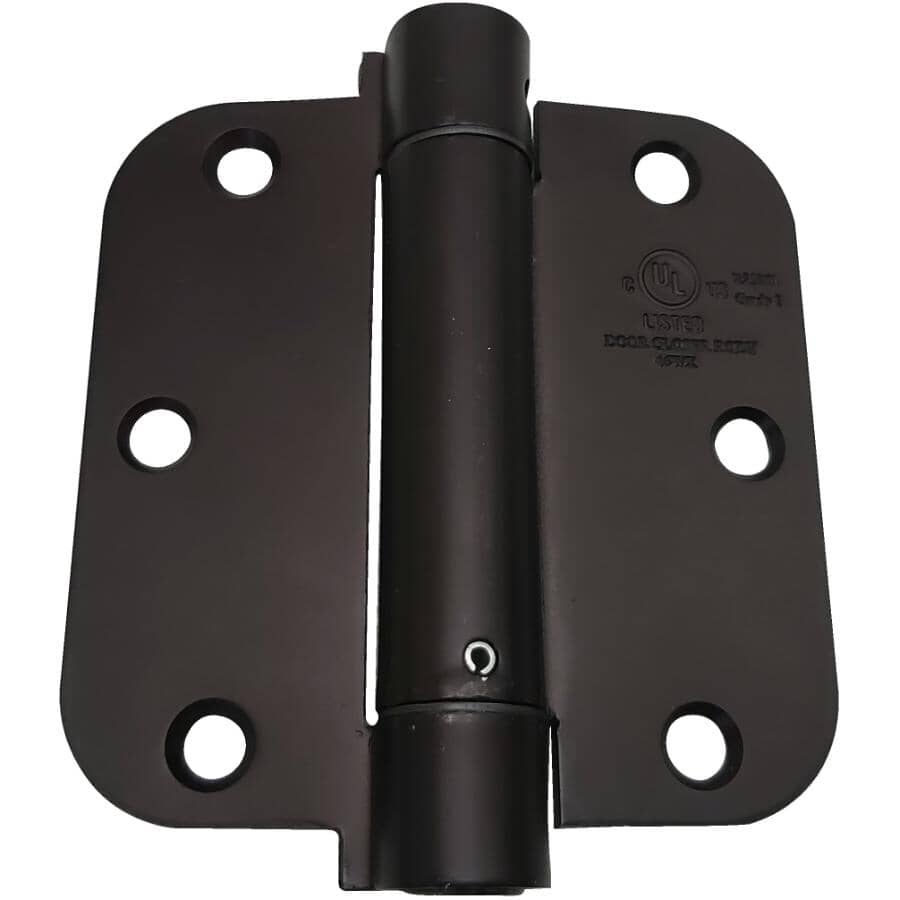 BUILDER'S HARDWARE 3-1/2" Oil Rubbed Bronze 5/8" Radius Adjustable ...