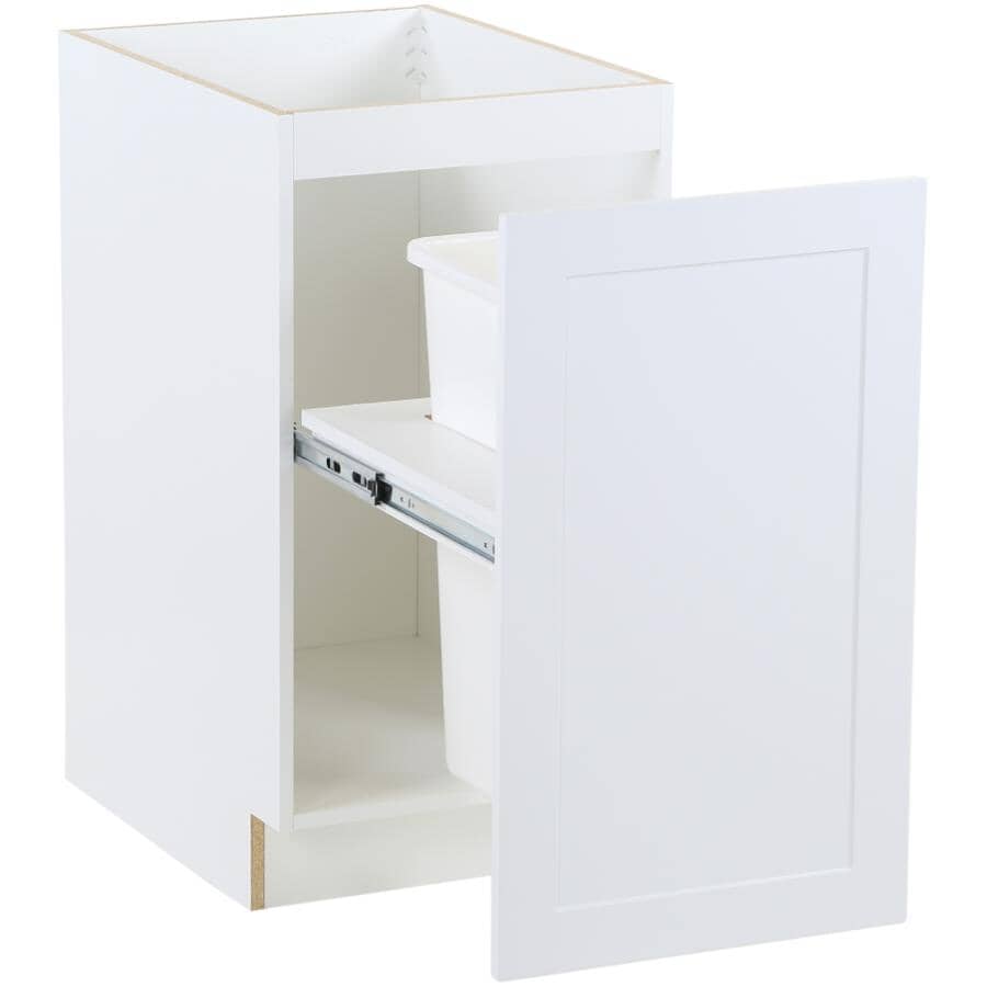 STYLE SENSE Harman 18" Assembled Base with Trash Can Pull-out | Home ...