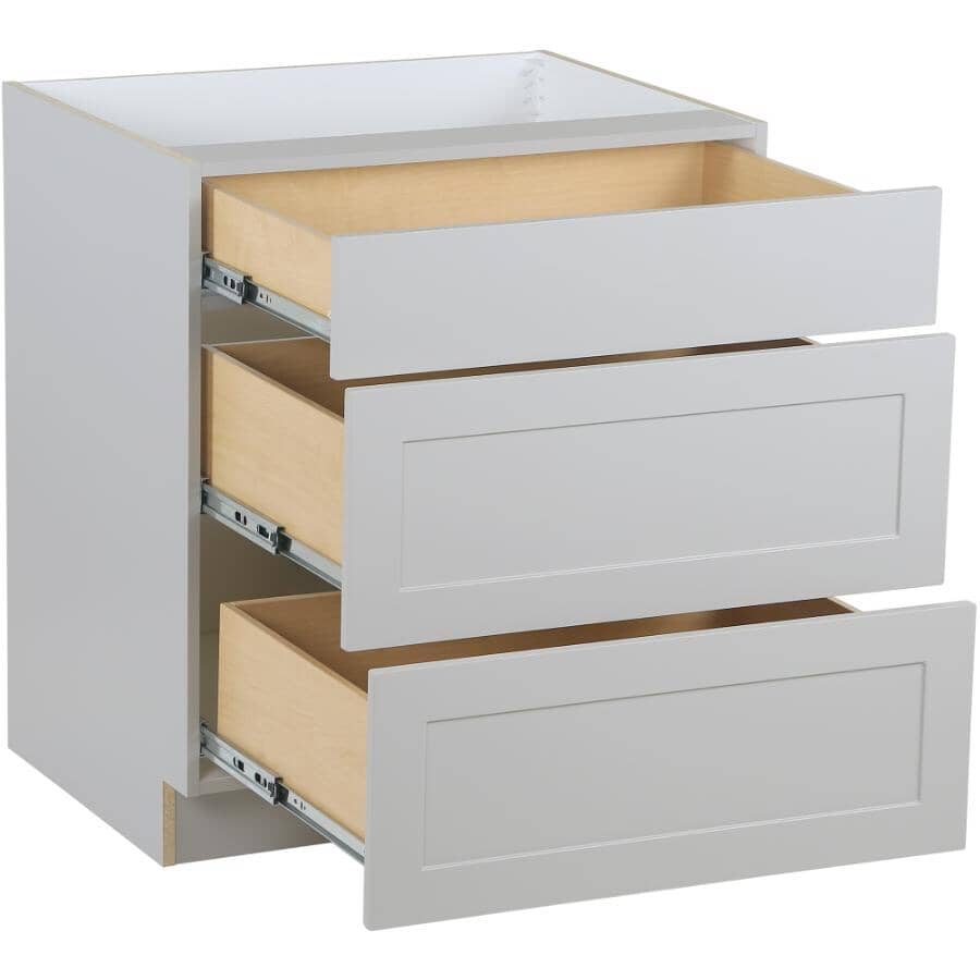 STYLE SENSE Harman Assembled 3 Drawer Bank Base | Home Hardware