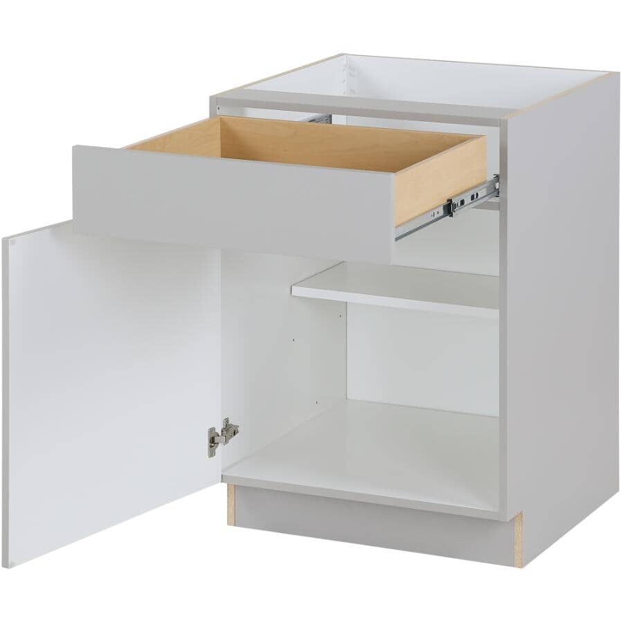 STYLE SENSE Harman 24" Assembled Base Cabinet with 1 Door & 1 Drawer ...