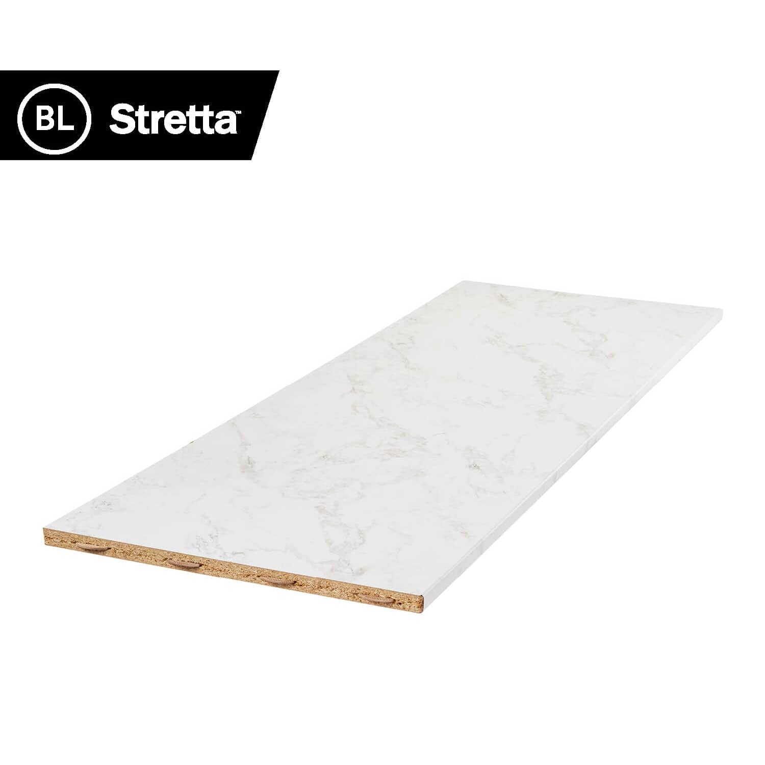 BL STRETTA 120" Londoner B Post Formed Laminate Countertop with Wrap ...