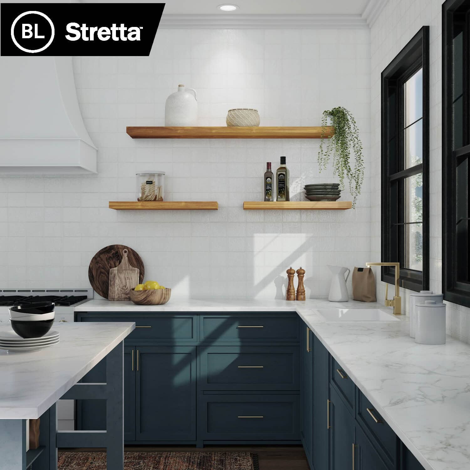 BL STRETTA 120" Post Formed Laminate Countertop with Wrap | Home Hardware