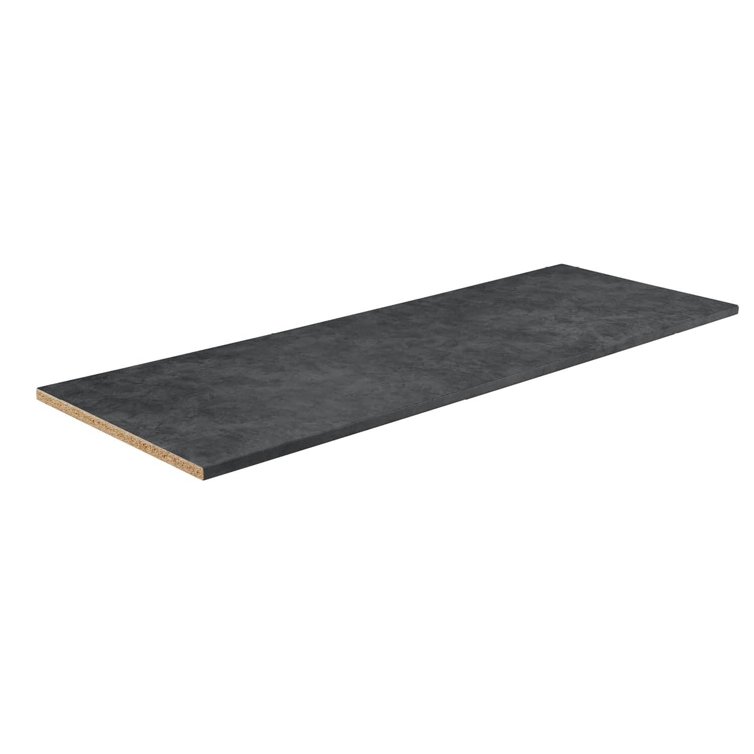 BL STRETTA 120" Post Formed Laminate Countertop with Wrap-Around Edges ...