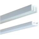 KNAPE & VOGT 1/4" x 72" White Plastic Track | Home Hardware