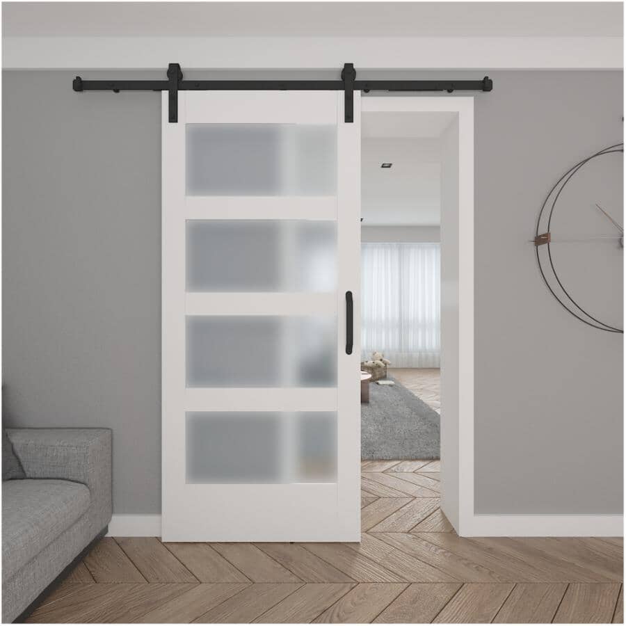 COLONIAL ELEGANCE 4-Lite Barn Door | Home Hardware