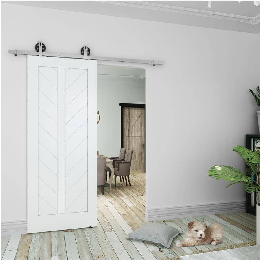 COLONIAL ELEGANCE Chevron Barn Door | Home Hardware
