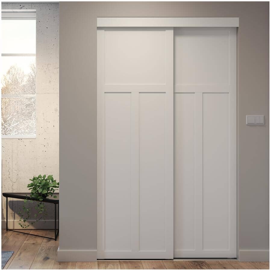 COLONIAL ELEGANCE Mission Sliding Closet Doors | Home Hardware