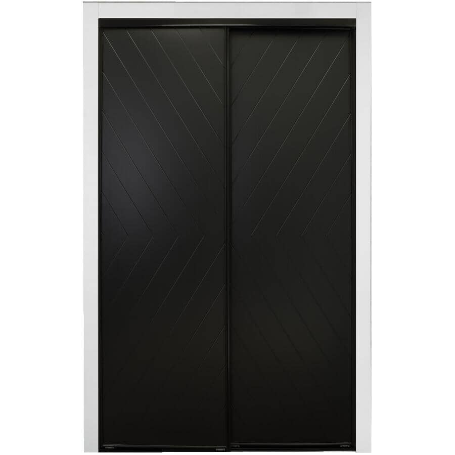 COLONIAL ELEGANCE Herringbone Sliding Closet Doors | Home Hardware