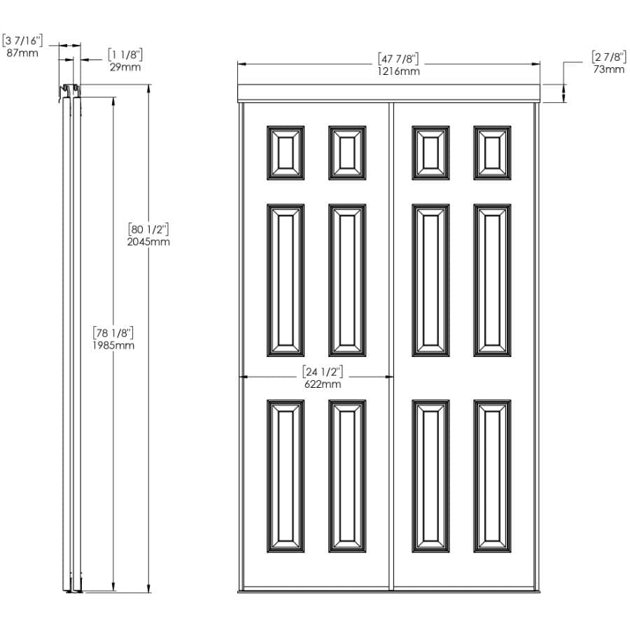 COLONIAL ELEGANCE Bostonian Sliding Door | Home Hardware