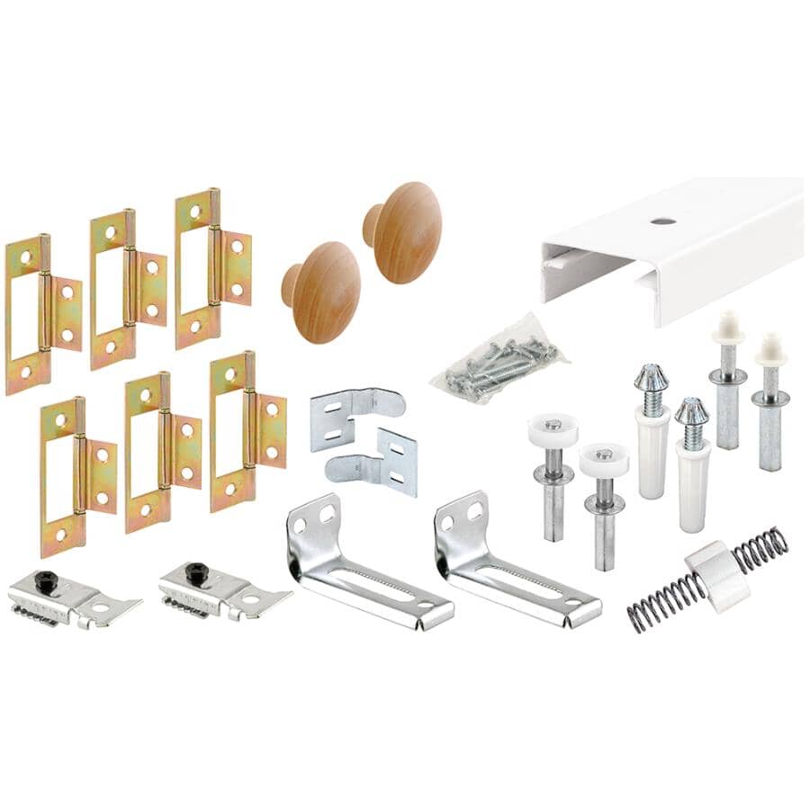 PRIME-LINE 48" Bi-Fold Door Track & Hardware Kit | Home Hardware