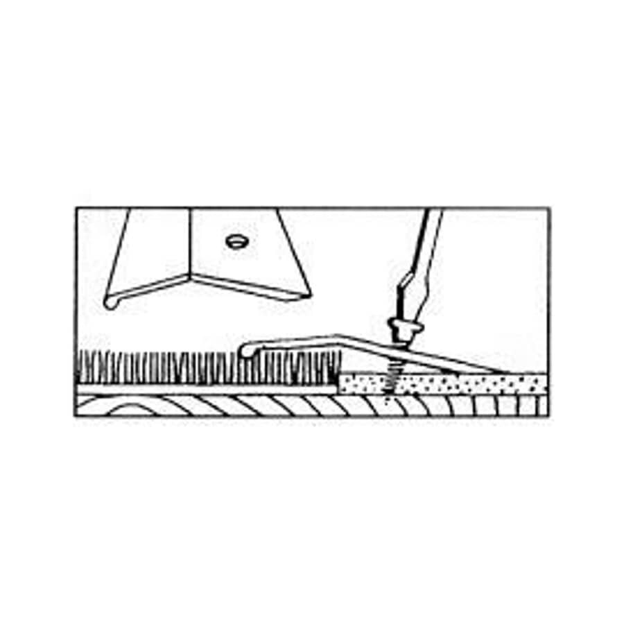 SHUR-TRIM 1" x 6' Hammered Silver Equalizer Edging | Home Hardware