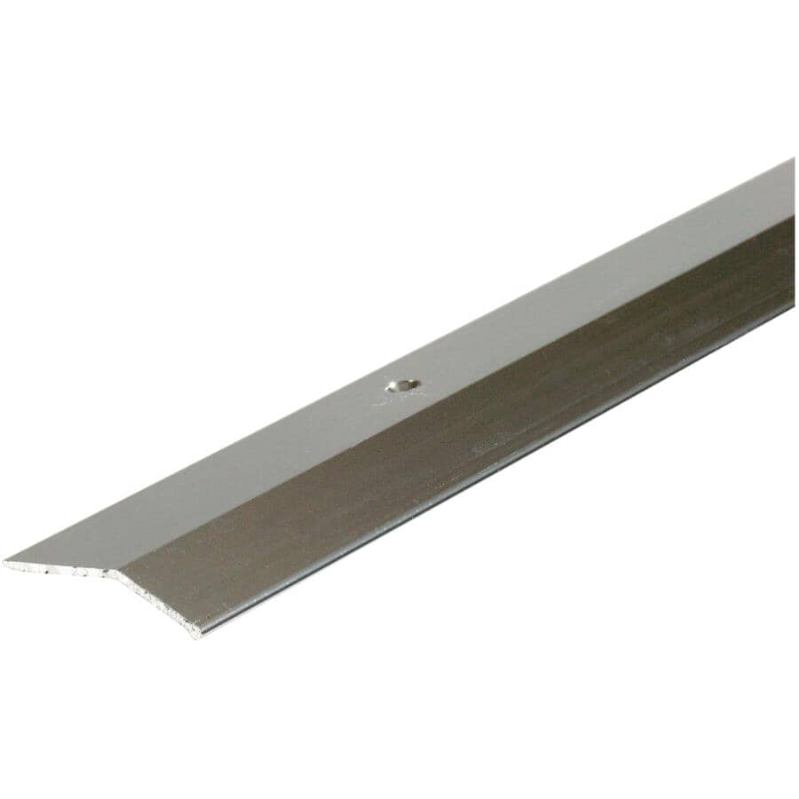 SHUR-TRIM 1-1/2" x 3' Polished Silver Equalizer Edging | Home Hardware