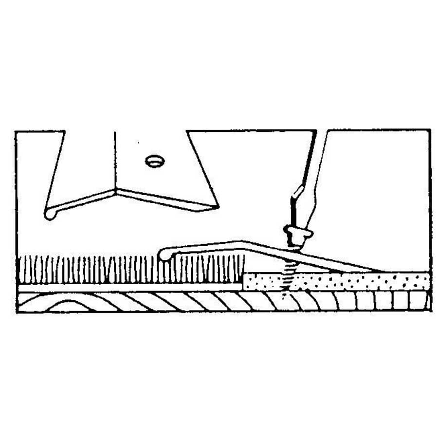 SHUR-TRIM 1" x 3' Polished Silver Equalizer Edging | Home Hardware