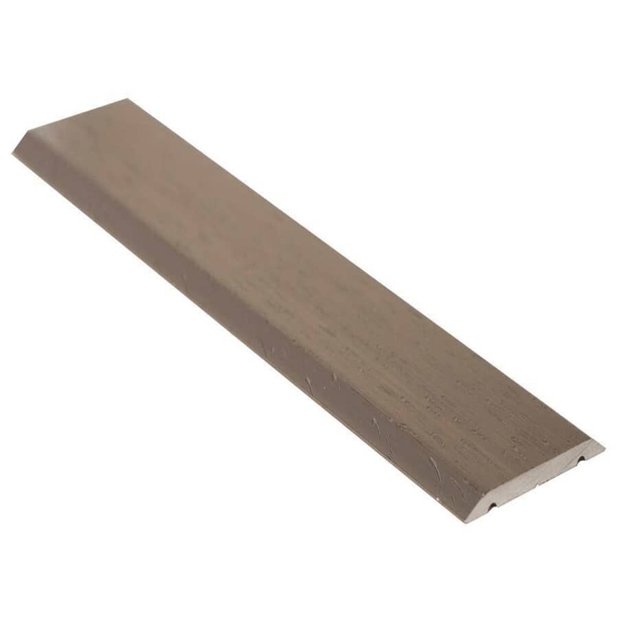 SHUR-TRIM 1-1/4" x 6' Hammered Titanium Seambinder Floor Moulding ...