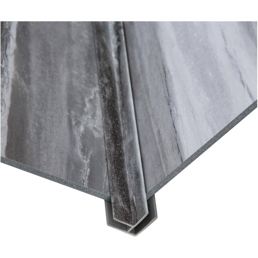 ACOUSTIC CEILING PRODUCTS Palisade Collection PVC Inside Corner Edging ...