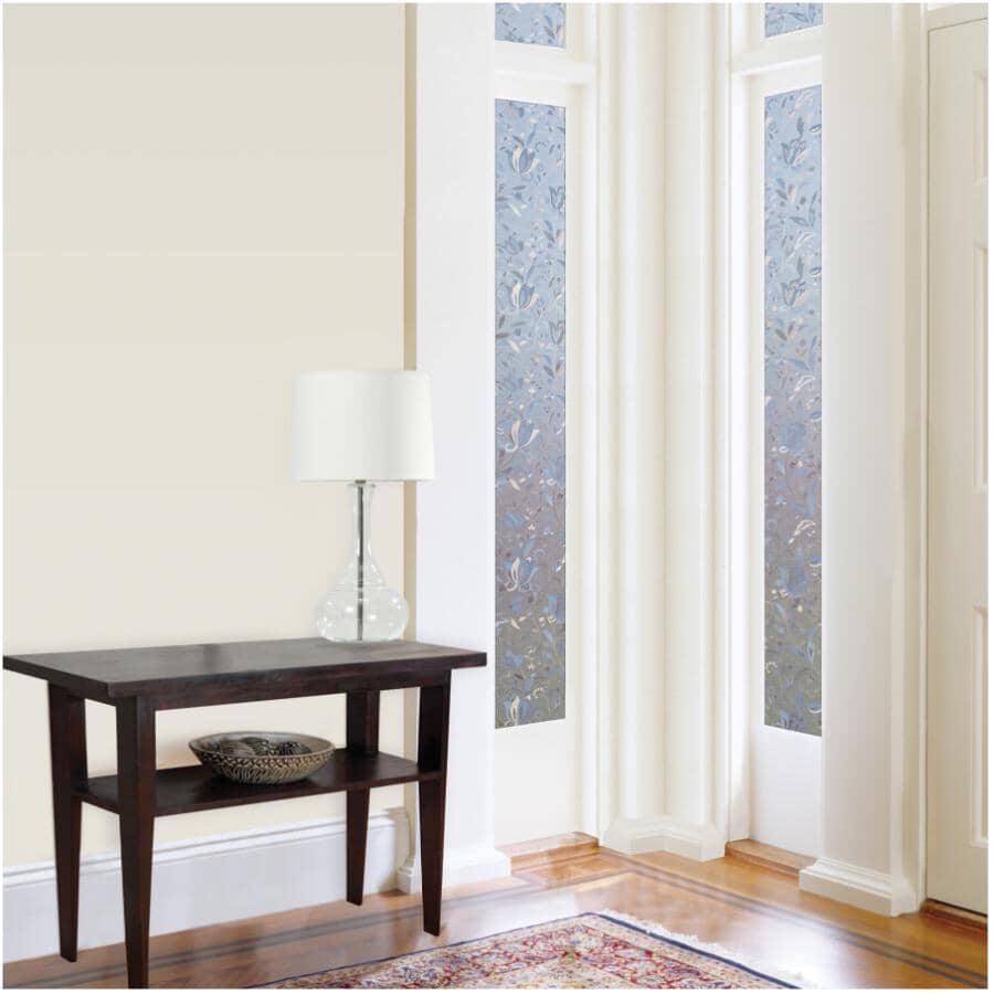 BREWSTER Cut Floral Cling Window Film | Home Hardware
