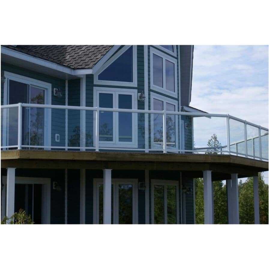 REGAL IDEAS 6' O/C Aluminum Top & Bottom Rails | Home Hardware