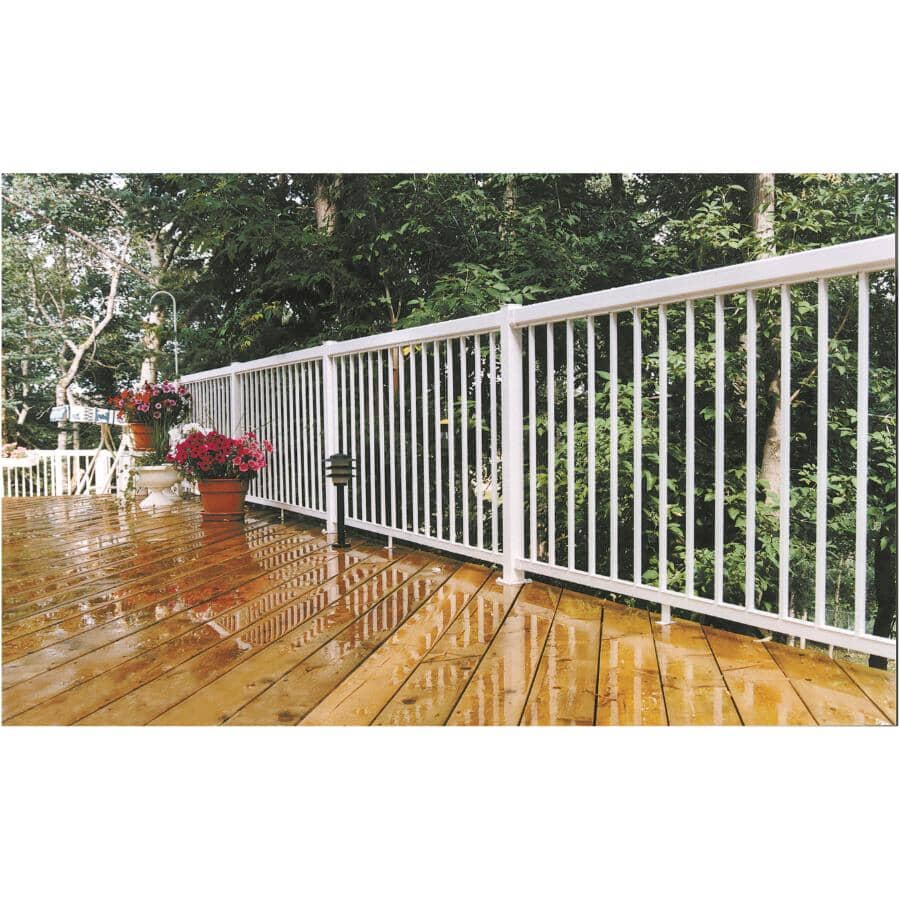 REGAL IDEAS 6' O/C Aluminum Top & Bottom Rails | Home Hardware