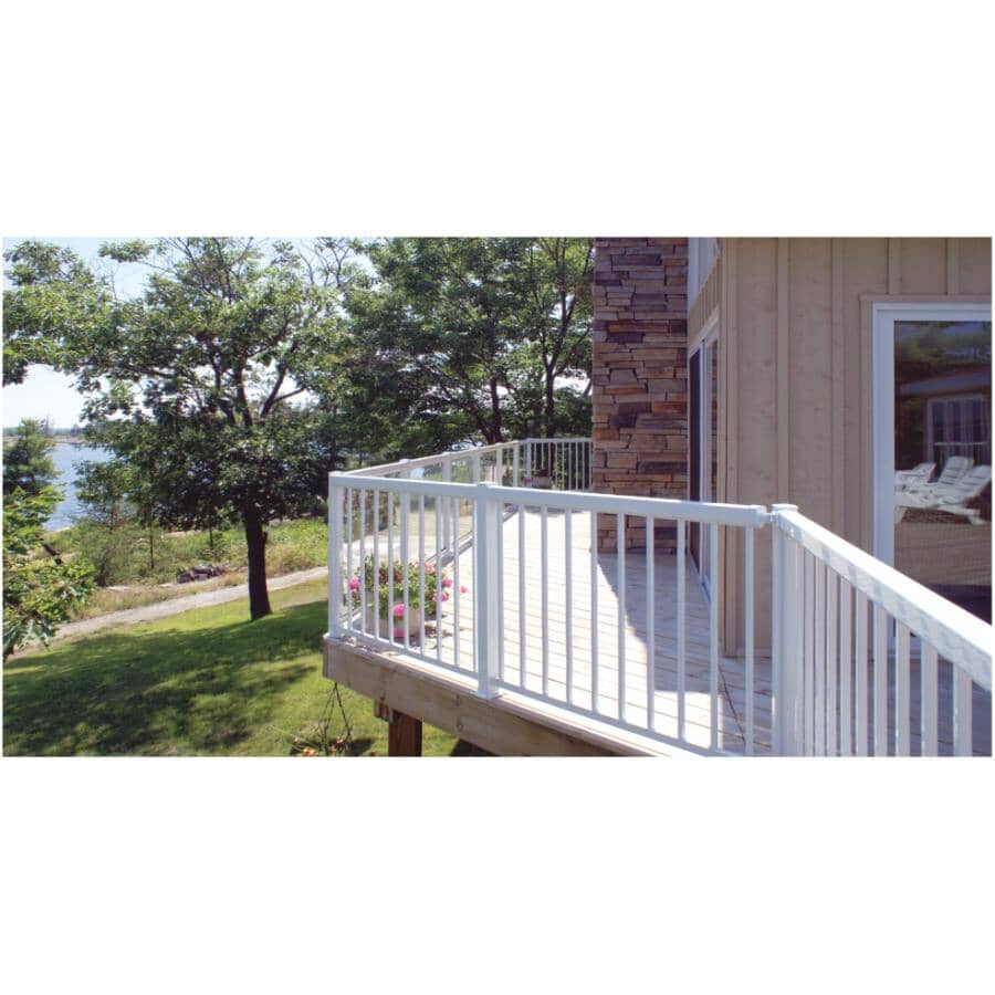 REGAL IDEAS 6' O/C Aluminum Top & Bottom Rails | Home Hardware