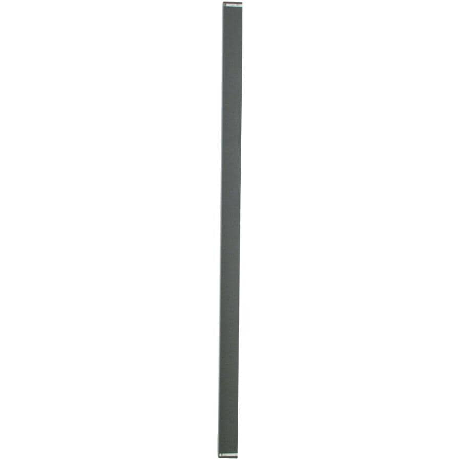 REGAL IDEAS 1-1/2" x 42" Titanium Slate Aluminum Straight Wide Railing ...
