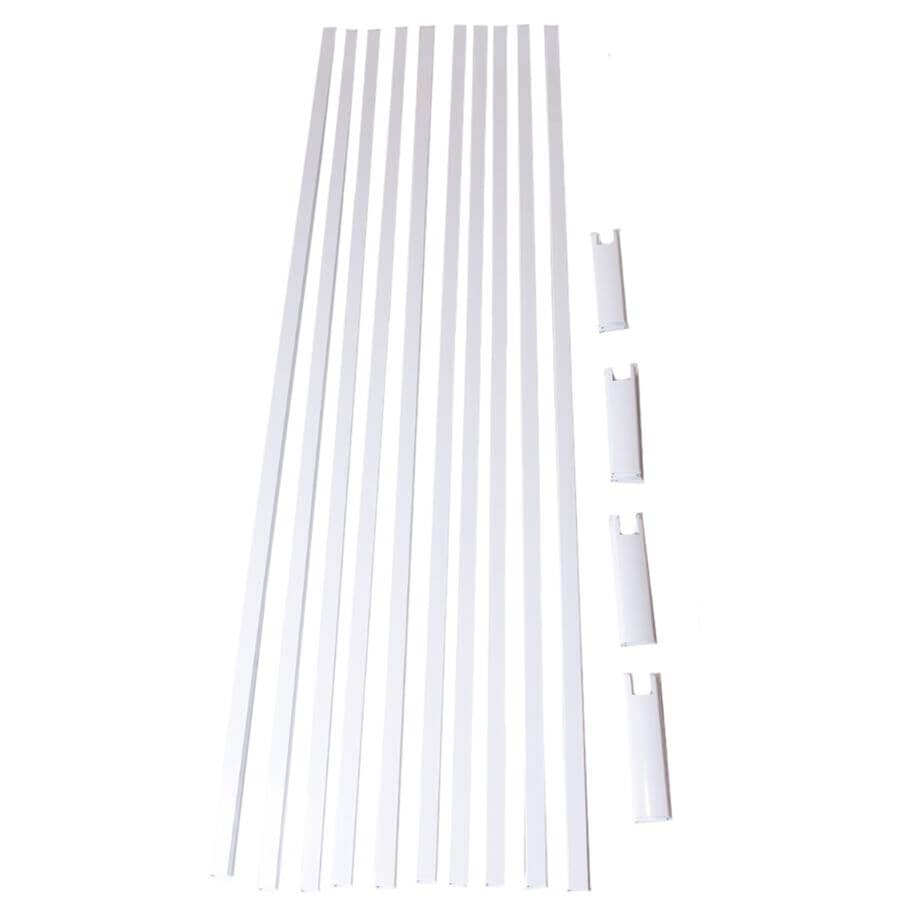 VISTA 5/8" Aluminum Picket Package for 4' Section | Home Hardware