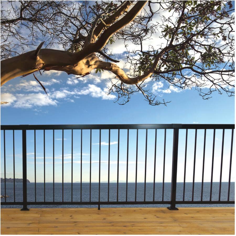 VISTA 5/8" x 42" Aluminum Railing Package for 6' Section | Home Hardware