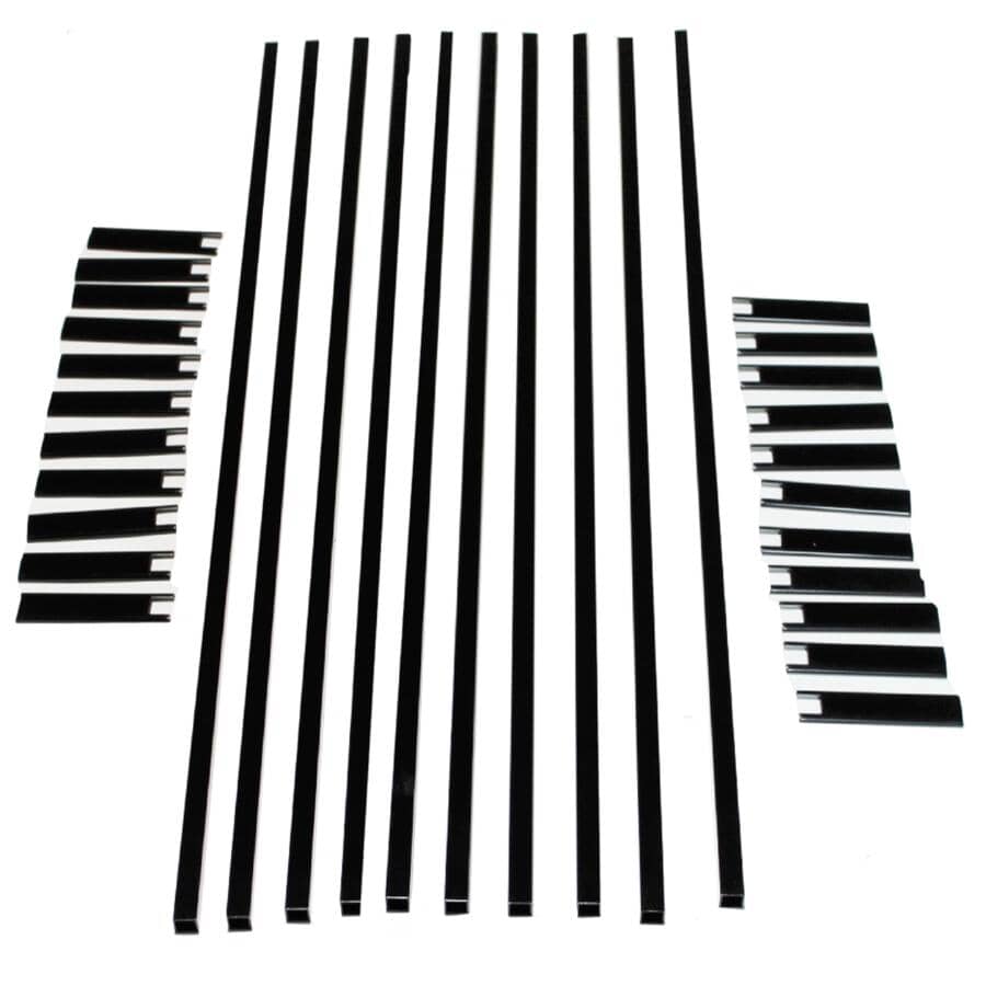 VISTA 5/8" Aluminum Picket Package for 4' Section | Home Hardware