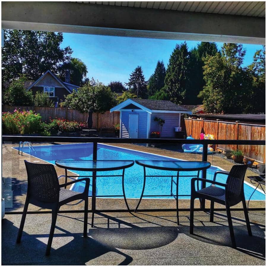 VISTA 60" x 36" x 6mm Vista Tempered Glass for Aluminum Railing | Home ...