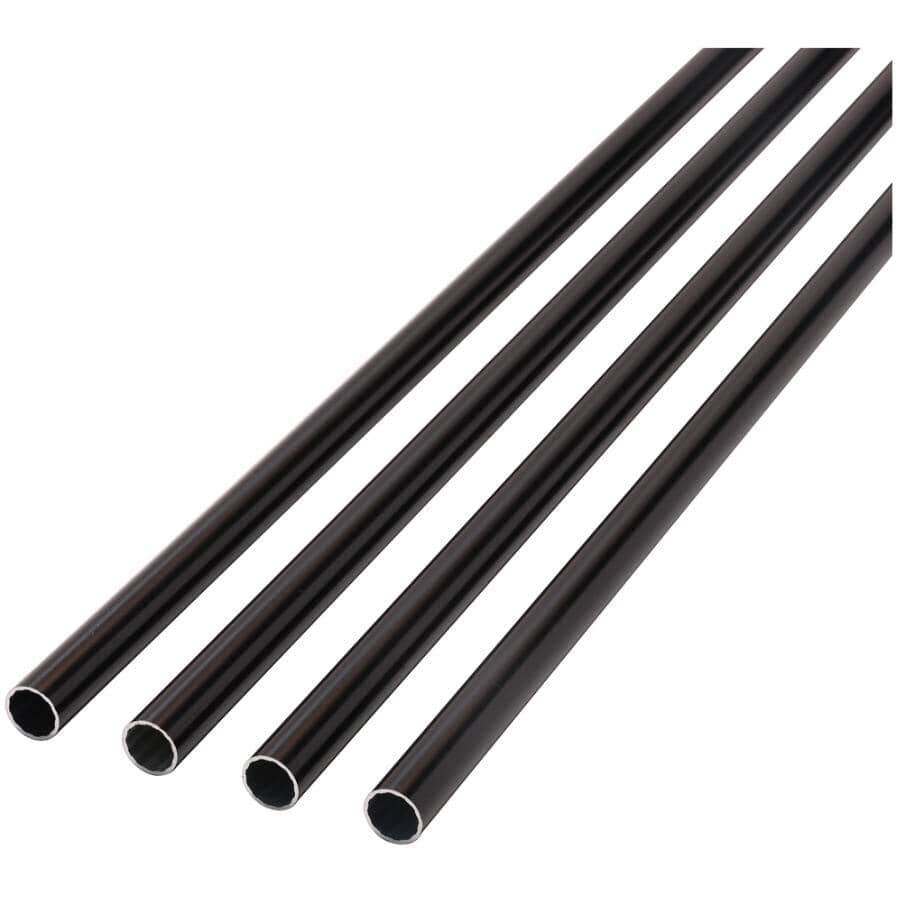 DECKORATORS 32" Classic Black Round Aluminum Balusters | Home Hardware