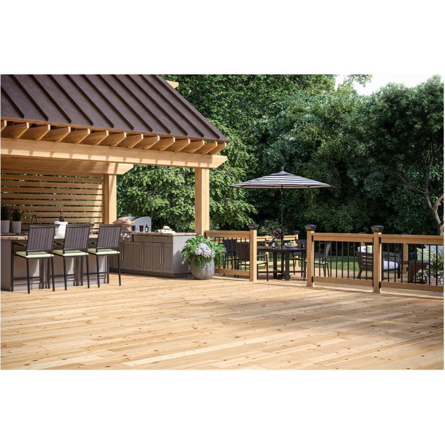 DECKORATORS 32" Classic Black Round Aluminum Balusters | Home Hardware