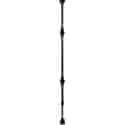 OLE IRON SLIDES 30" - 38" Satin Black Double Knuckle Iron Baluster ...