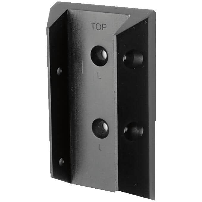 DECKORATORS Black 2x4 Stair Rail Connector | Home Hardware