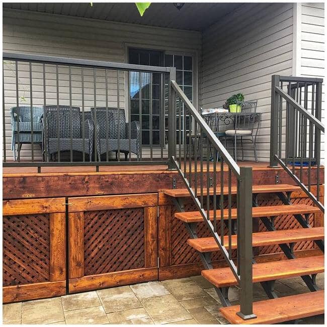 VISTA 6' Stair Rail Package | Home Hardware