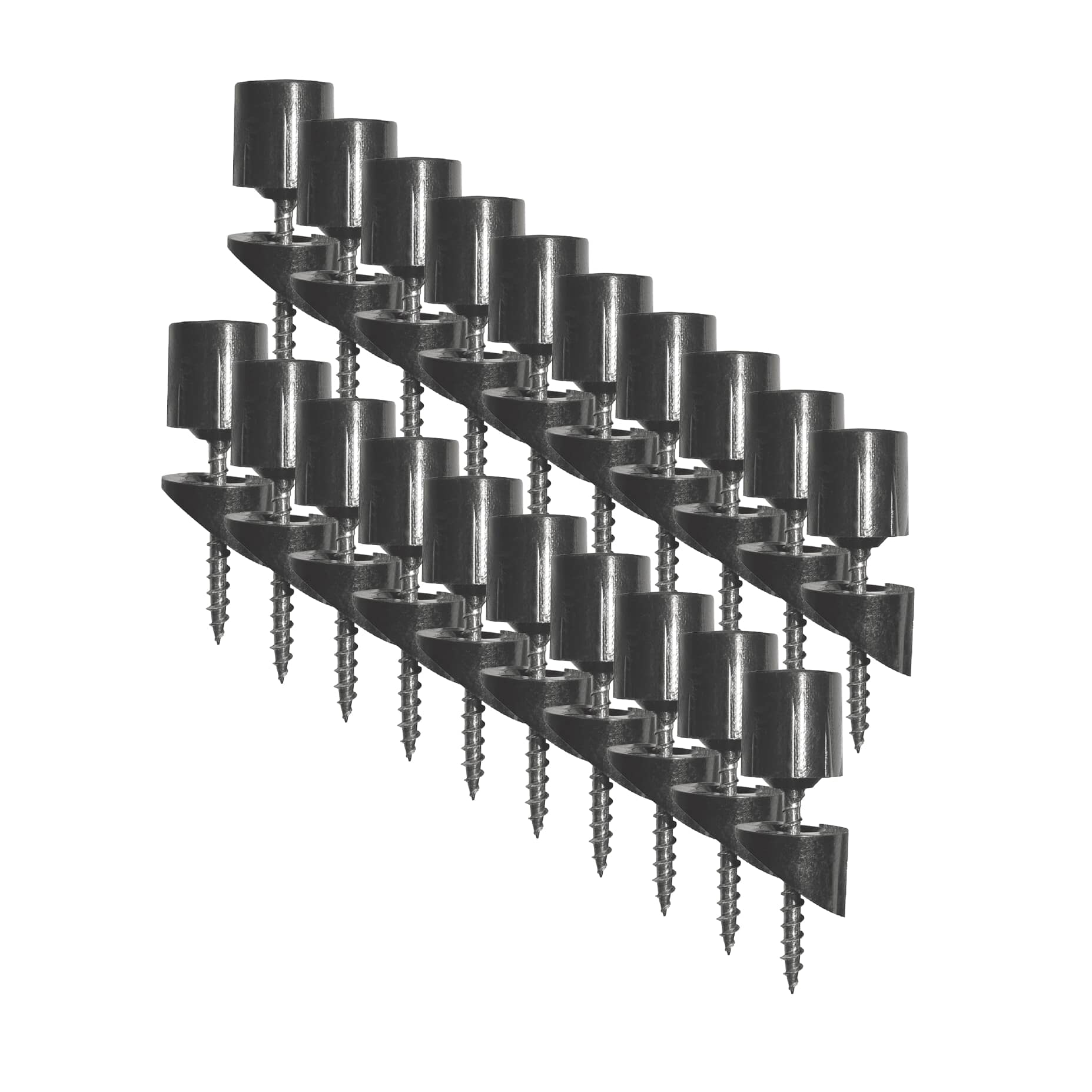 NUVO IRON Black Surface Mount Stair Rail Connectors | Home Hardware