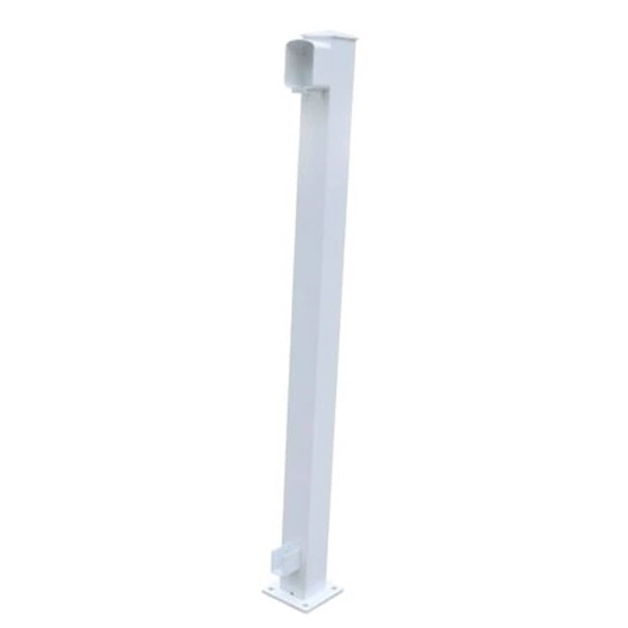 REGAL IDEAS 36" White Aluminum End Railing Post | Home Hardware