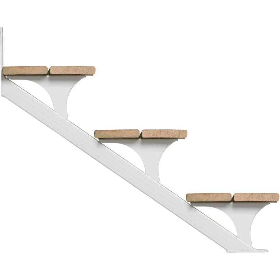Regal Ideas 2 Piece 3 Step White Stair Stringer | Home Hardware