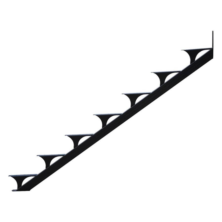 Regal Ideas 2 Piece 7 Step Tex Black Stair Stringer | Home Hardware