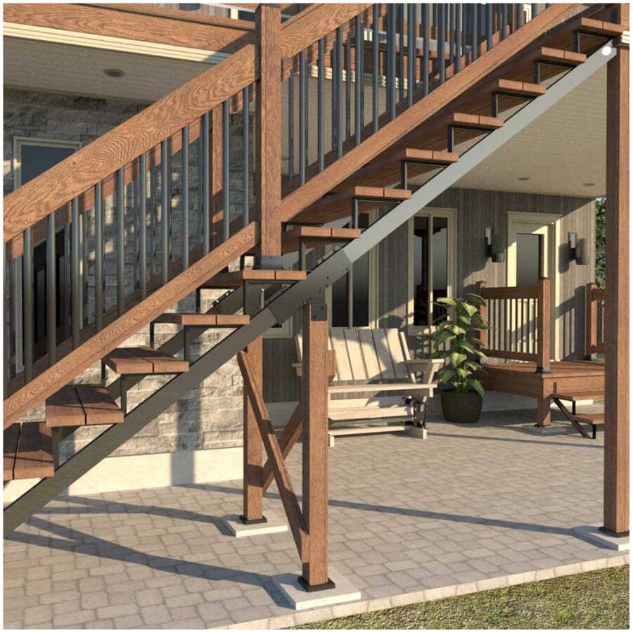 PYLEX Connector Bracket for Steel Stair Riser | Home Hardware