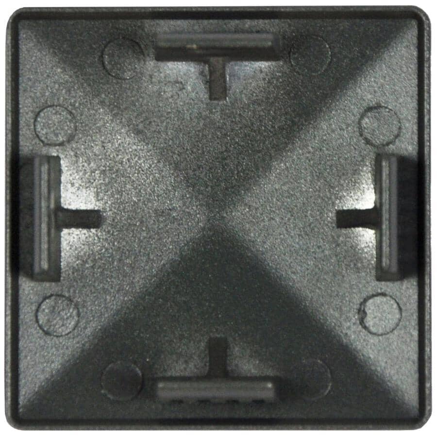 REGAL IDEAS Titanium Slate Post Cap for 2-1/4" Post | Home Hardware
